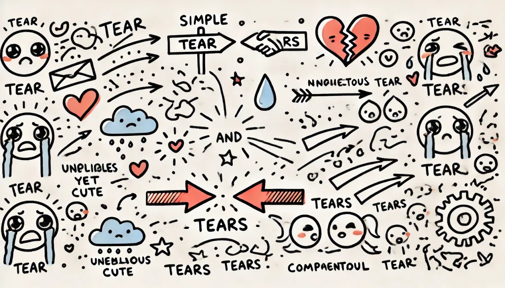 tearとtearsの使い分けは？英語のニュアンスを徹底解説 | 暮らしのカラフルログ
